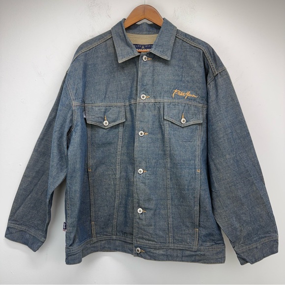 Phat Farm | Jackets & Coats | Vintage Phat Farm Size Xxl Mens Blue ...
